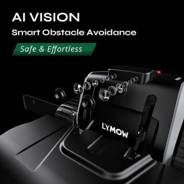 Lymow One - Robotic Lawn Mower with Brain and Brawn